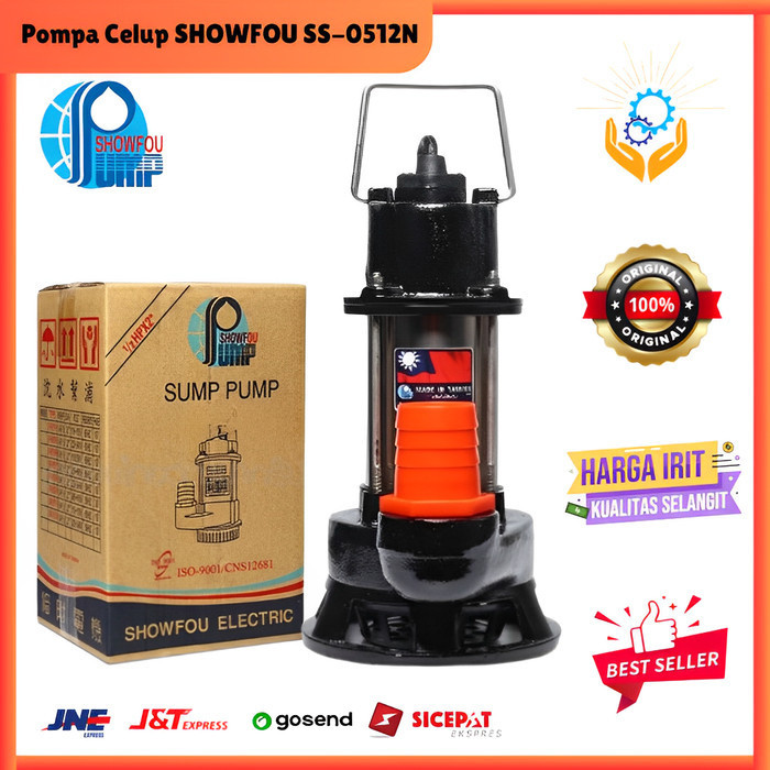Jual Pompa Celup SHOWFOU SS-0512N Submersible Sewage Pump Limbah SS 0512 | Shopee Indonesia