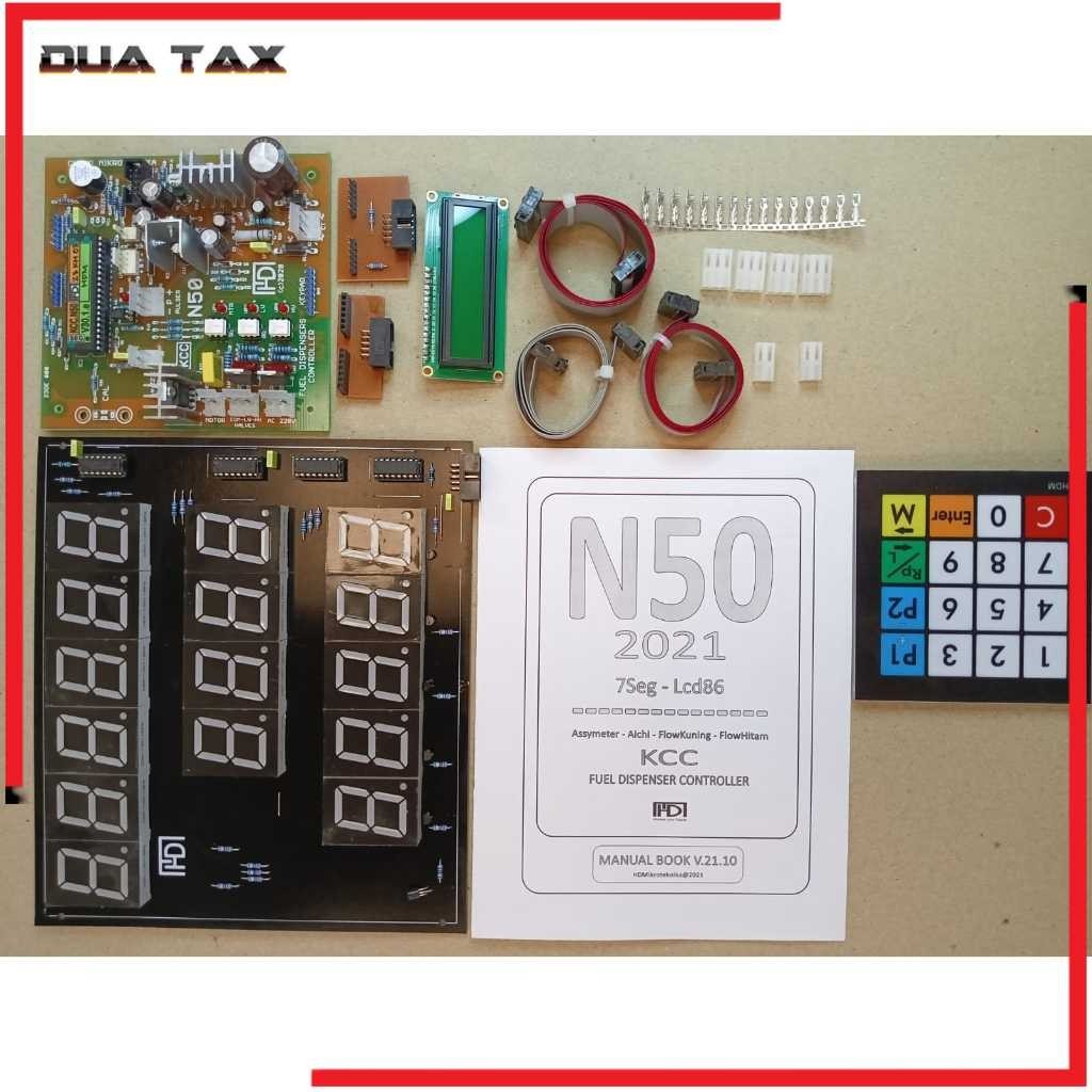 Jual CPU PERTAMINI / POM MINI DIGITAL AC HDM N-50 7 SEGMEN Keypad ...