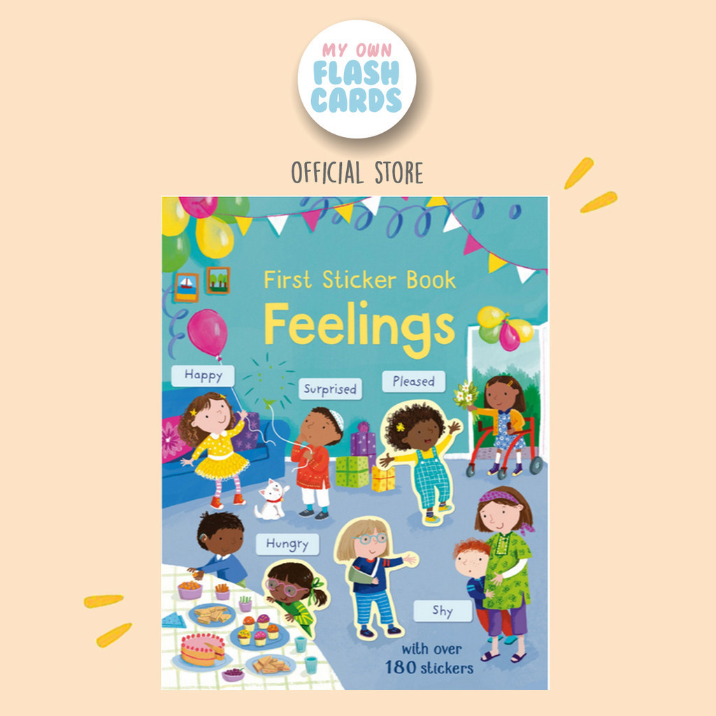 Jual Feelings - First Sticker Book - Buku Stiker Anak Emosi Perasaan ...