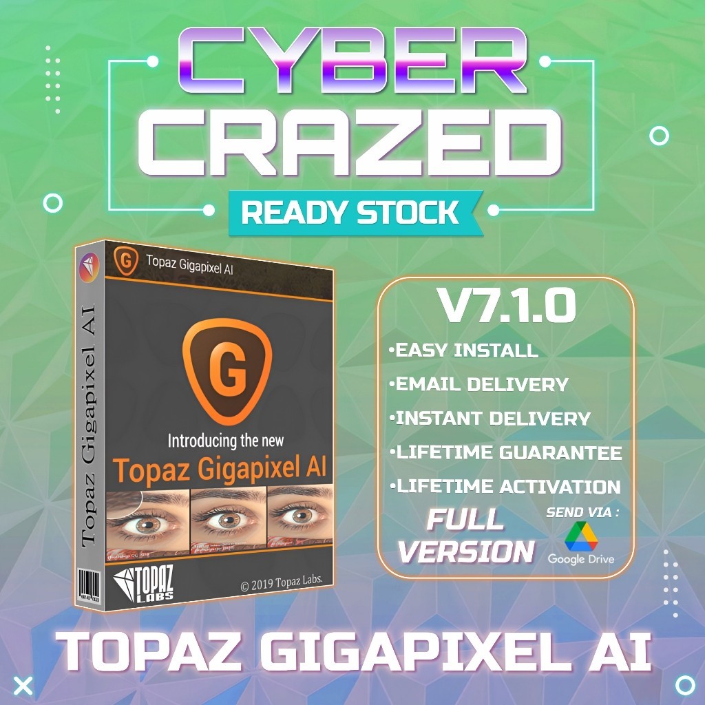 Jual Topaz Gigapixel AI 2024 v7.1.0 Full Version (Versi Terbaru ...