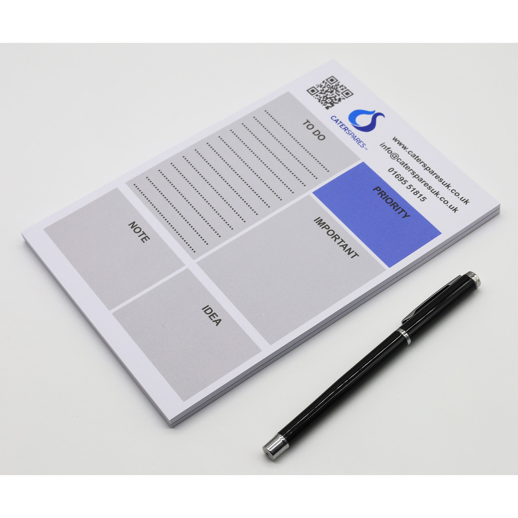 Jual Notepad Logo Kustom Pad Kertas Kode QR untuk Notepad Alat Tulis ...