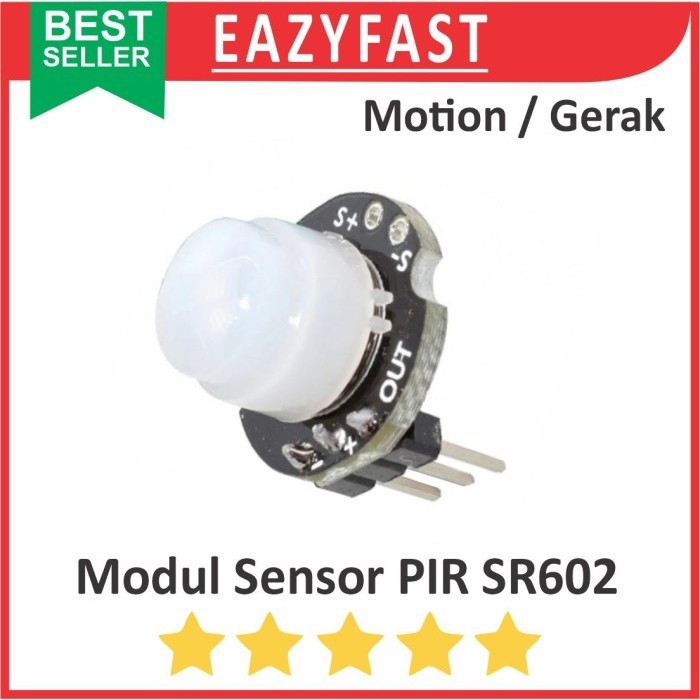 Jual Modul Sensor Gerak PIR MH SR602 Mini Infrared Motion Detector ...