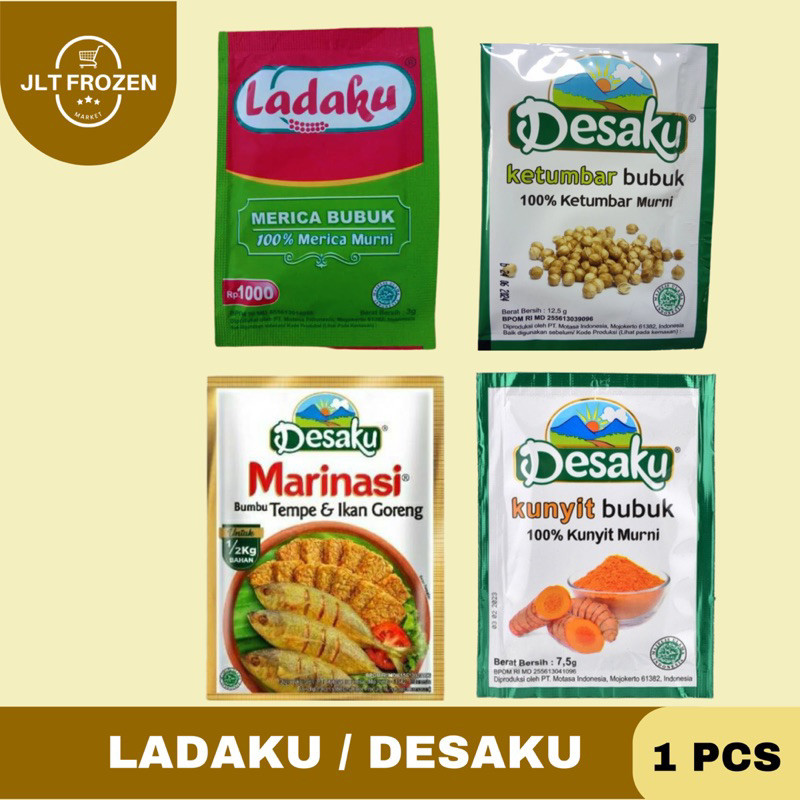Jual Ladaku Mericak Bubuk / Desaku Bumbu Marinasi Tempe Ikan / Desaku ...