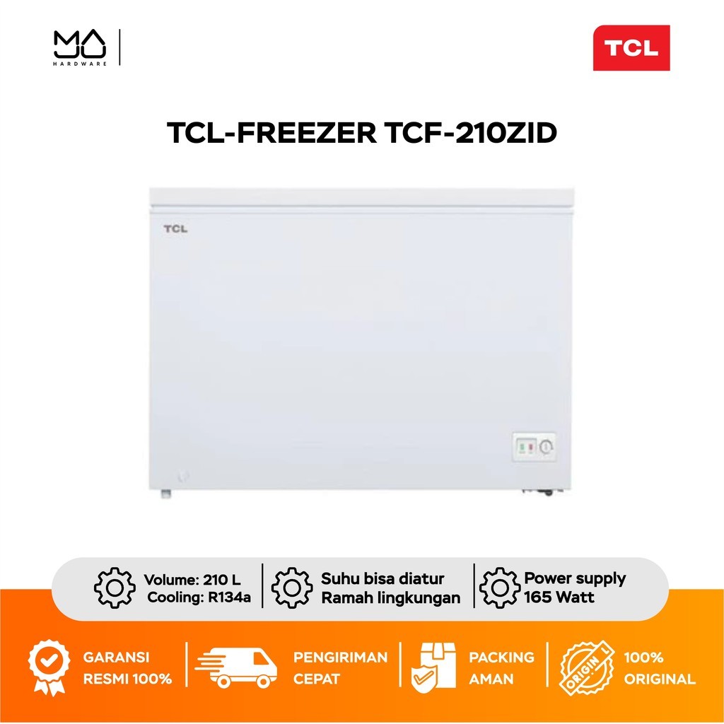 Jual Chest Freezer 250 Liter TCL TCF - 210ZID - Garansi Resmi | Shopee ...