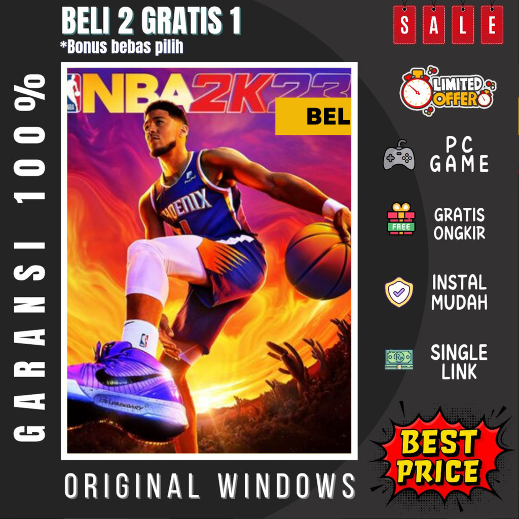 Jual NBA 2K23 - GAME PC - GAME LAPTOP - PC GAMES - BELI 2 GRATIS 1 ...