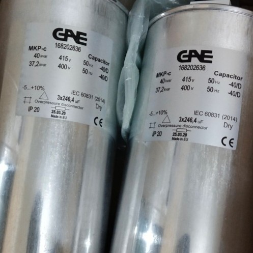 Jual Capacitor / Kapasitor Bank GAE 40 KVAR 3 Phase 415V 50 Hz MKP-c | Shopee Indonesia