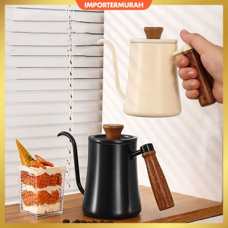 Jual One Two Cups Teko Kopi Leher Angsa Gooseneck Pour Over Kettle 500ml - K55 | Shopee Indonesia