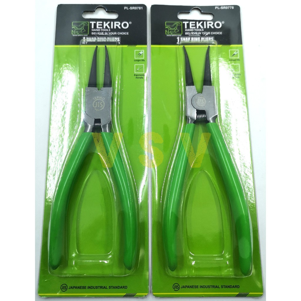 Jual Tekiro tang snap ring 7" set 2pc lurus / tang snapring 7" set 2pc ...