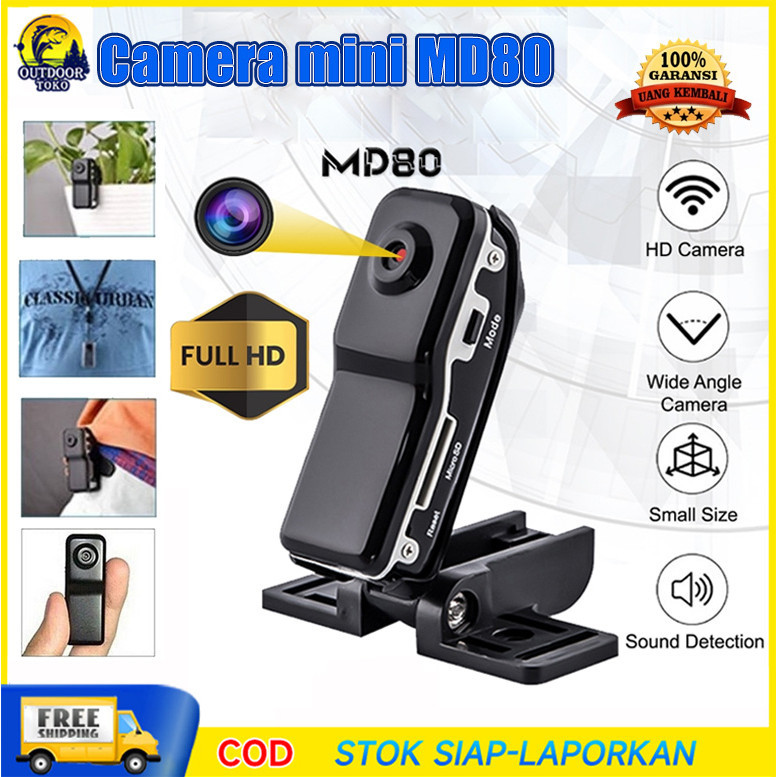 Jual Kamera Mini MD80 Spy Camera Video Recorder Thumb Mini DV DVR ...