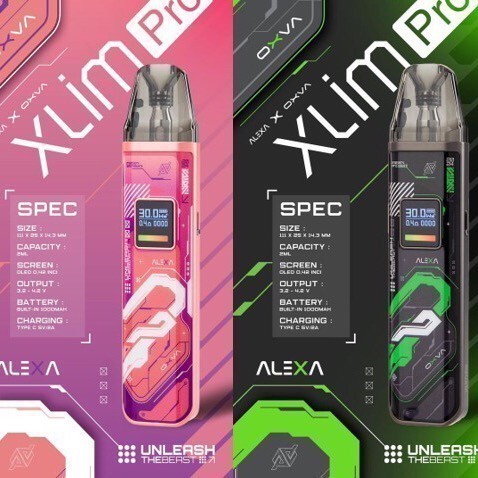 Jual OXVA XLIM PRO POD KIT ALEXA POD KIT 100% AUTHENTIC | Shopee Indonesia