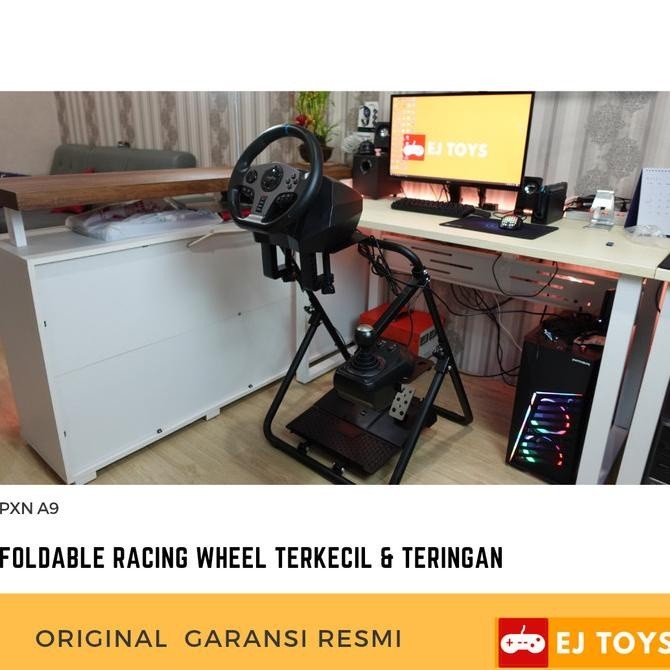 Jual EJ Toys PXN A9 Rig Racing Simulator Foldable Logitech Thrustmaster ...