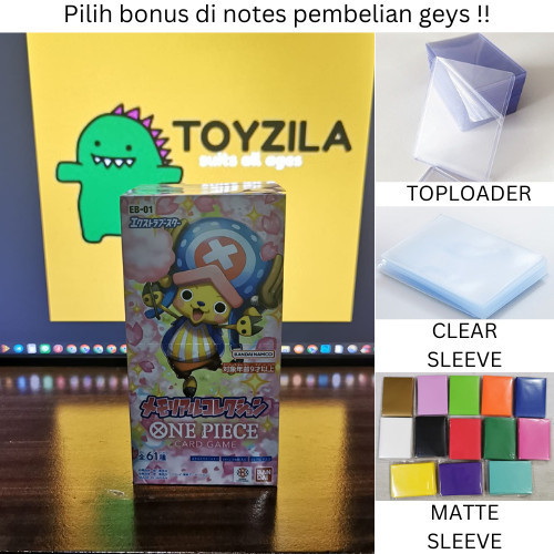 Jual One Piece TCG Card EB-01 EB01 01 Memorial Collection Booster Box ...