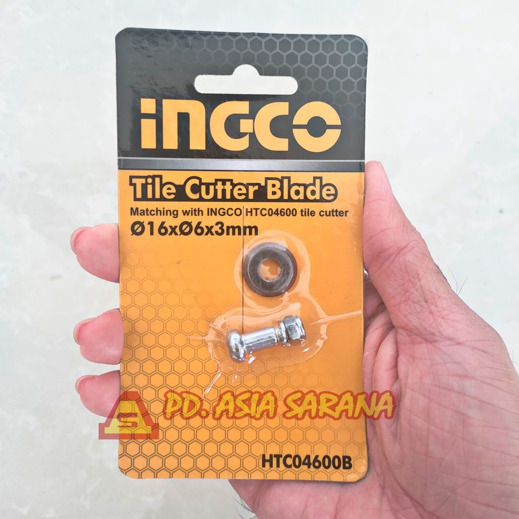 Jual Tile Cutter Blade INGCO HTC04600B Pisau Potong Keramik Marmer ...