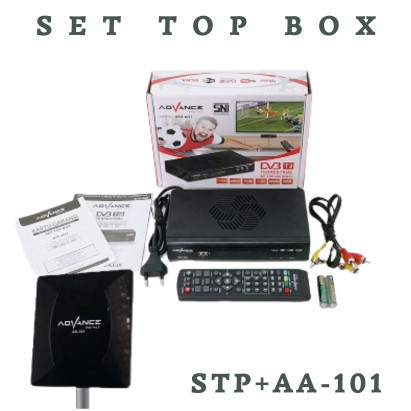 Jual Advance Set Top Box +Antena Digital DVB T2 HD EWS Receiver ...