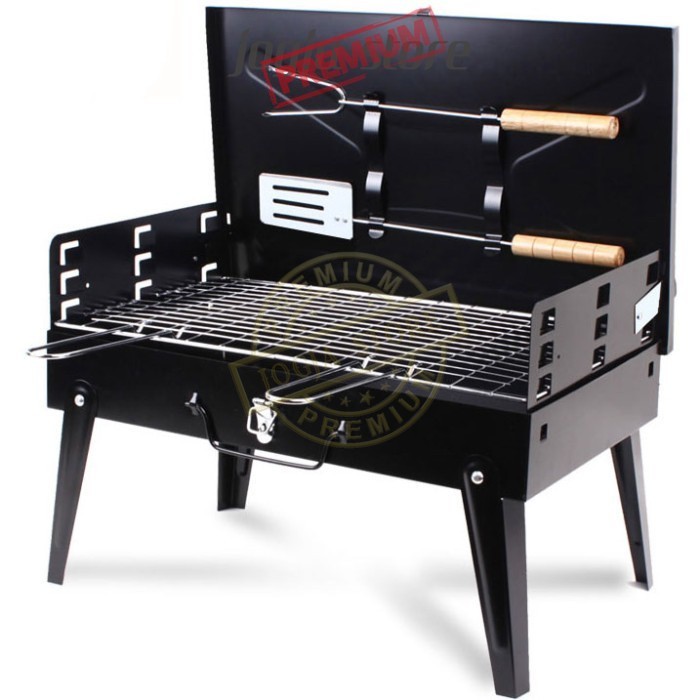 Jual Alat Panggang Arang BBQ Outdoor Griller Panggangan Daging Portable ...