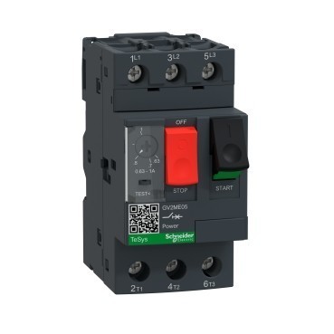 Jual Schneider Thermis Motor Circuit Breaker GV2ME05 GV2ME 05 (0.63 - 1 ...