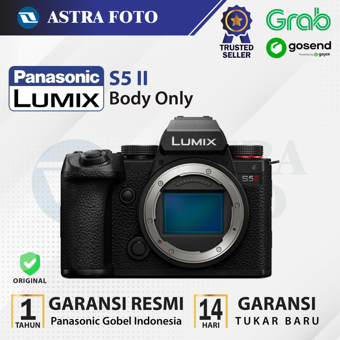 Jual Panasonic Lumix S5 II Body Only Mirrorless Camera S5II S5M2 RESMI - Bo | Shopee Indonesia