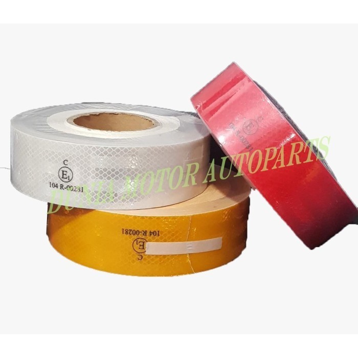 Jual STICKER REFLEKTOR / UJI KIR / SCOTLIGHT / PEMANTUL CAHAYA 40 METER ...