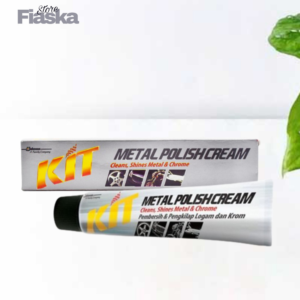 Jual KIT METAL POLISH CREAM 50GR PEMBERSIH PENGKILAP LOGAM CHROME ...