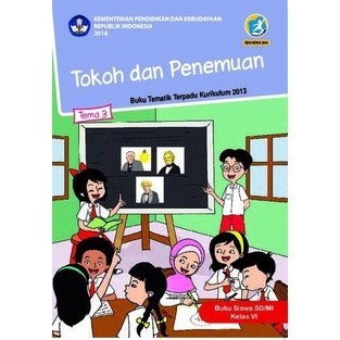 Jual Buku Siswa Tema 3 Tokoh dan Penemuan Kelas 6 Revisi 2018 | Shopee Indonesia