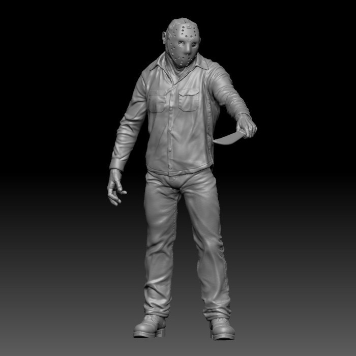 Jual jason voorhees Diorama Diecast Skala 64 Miniatur Bahan Resin ...