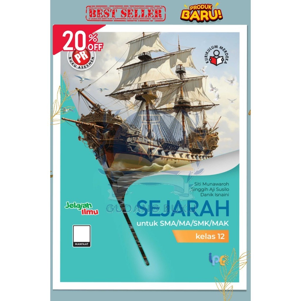 Jual Buku Pr/Lks Kurmer Sejarah Wajib Kelas 12/XII SMA/MA Semester 1&2 Kurikulum Merdeka Intan ...