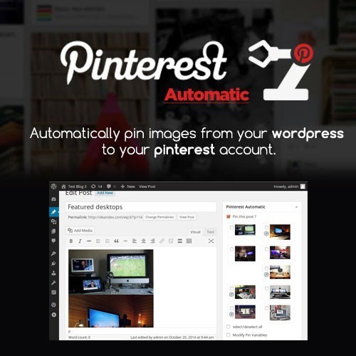 Jual Pinterest Automatic Pin Plugin | Shopee Indonesia