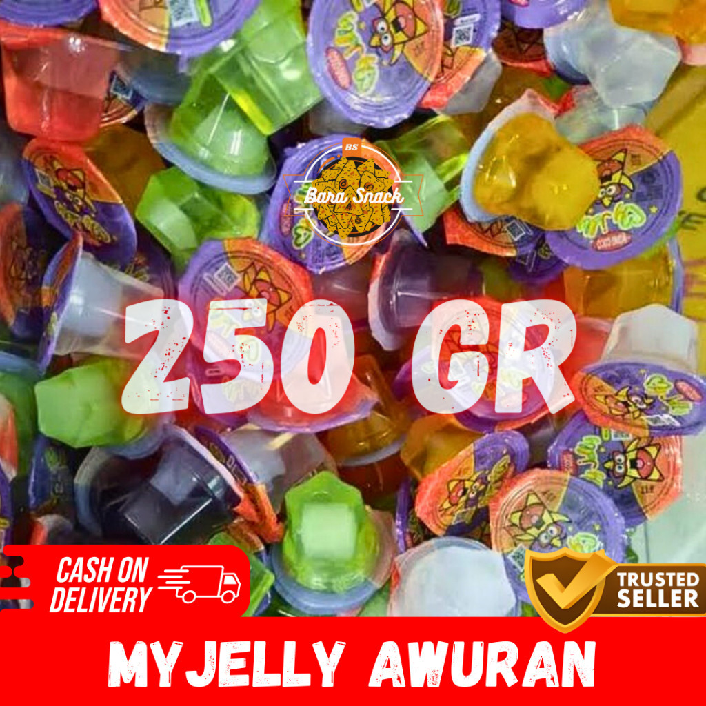 Jual [ 250gr ] My Jelly Wong Coco Awuran Aneka Rasa Premium / Camilan ...