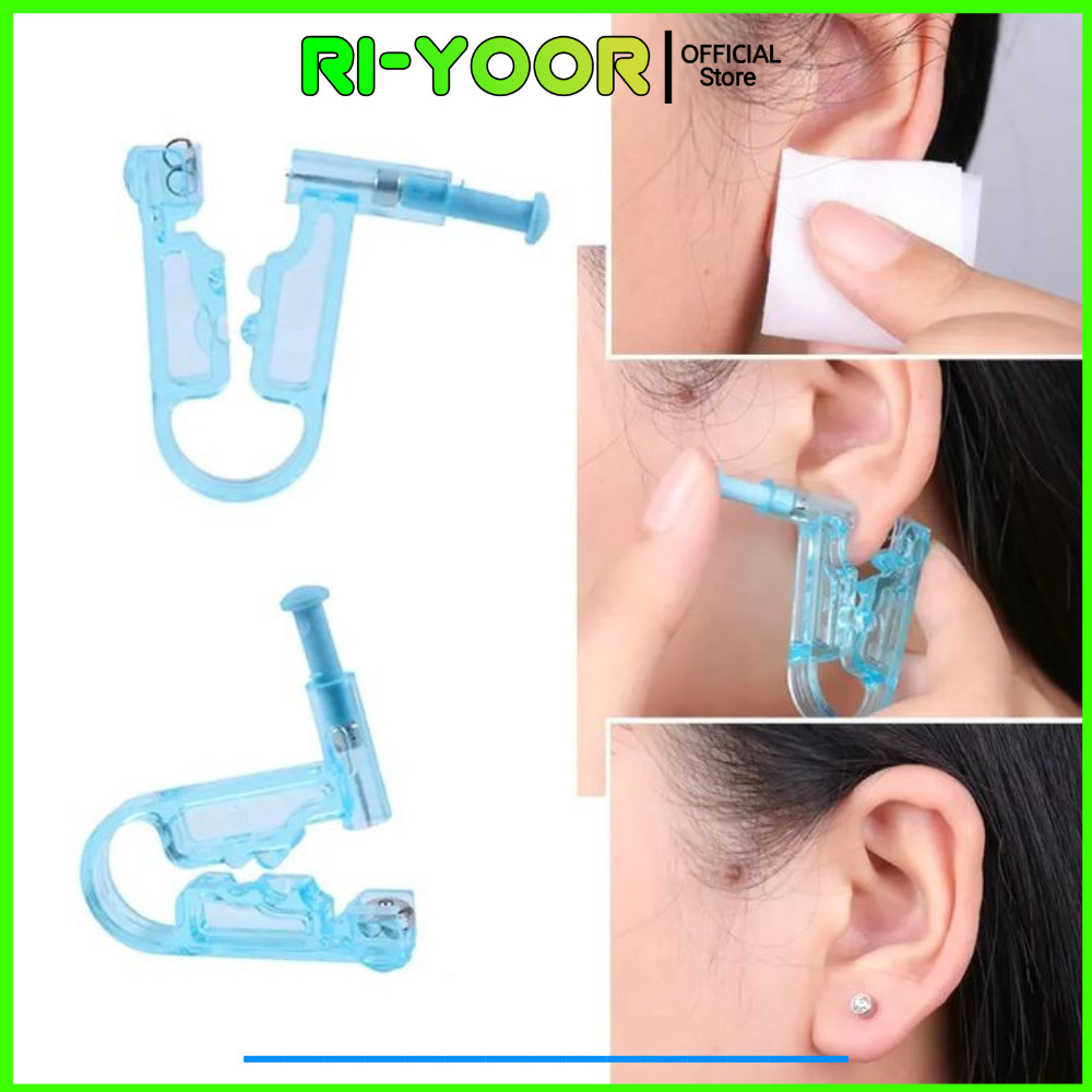 Jual ear piercing Tindik Telinga Steril 1x Pakai Disposeable Ear ...