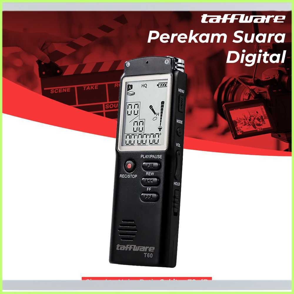 Jual Taffware Perekam Suara Digital Voice Recorder 8GB - T60 | Shopee Indonesia