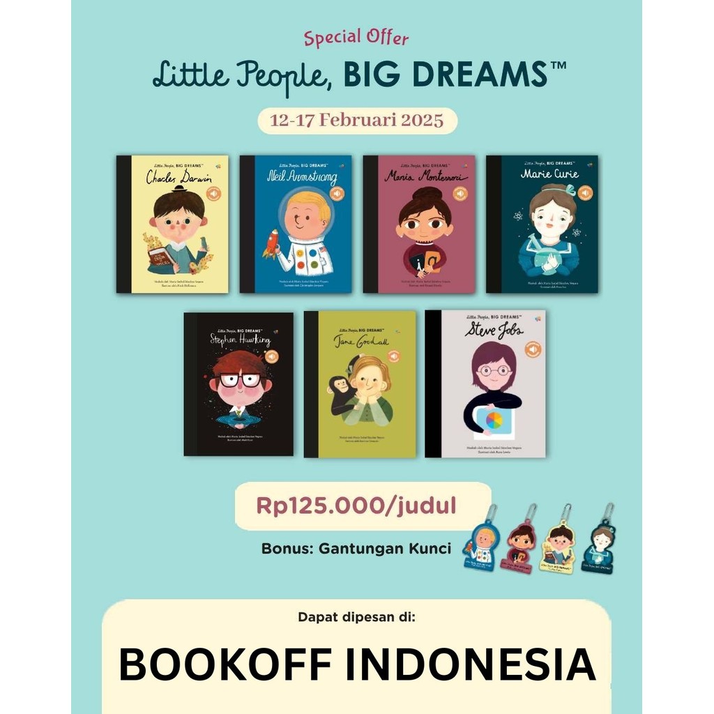 Jual Little People Big Dreams Series - Maria Isabel Sanchez Vegara ...