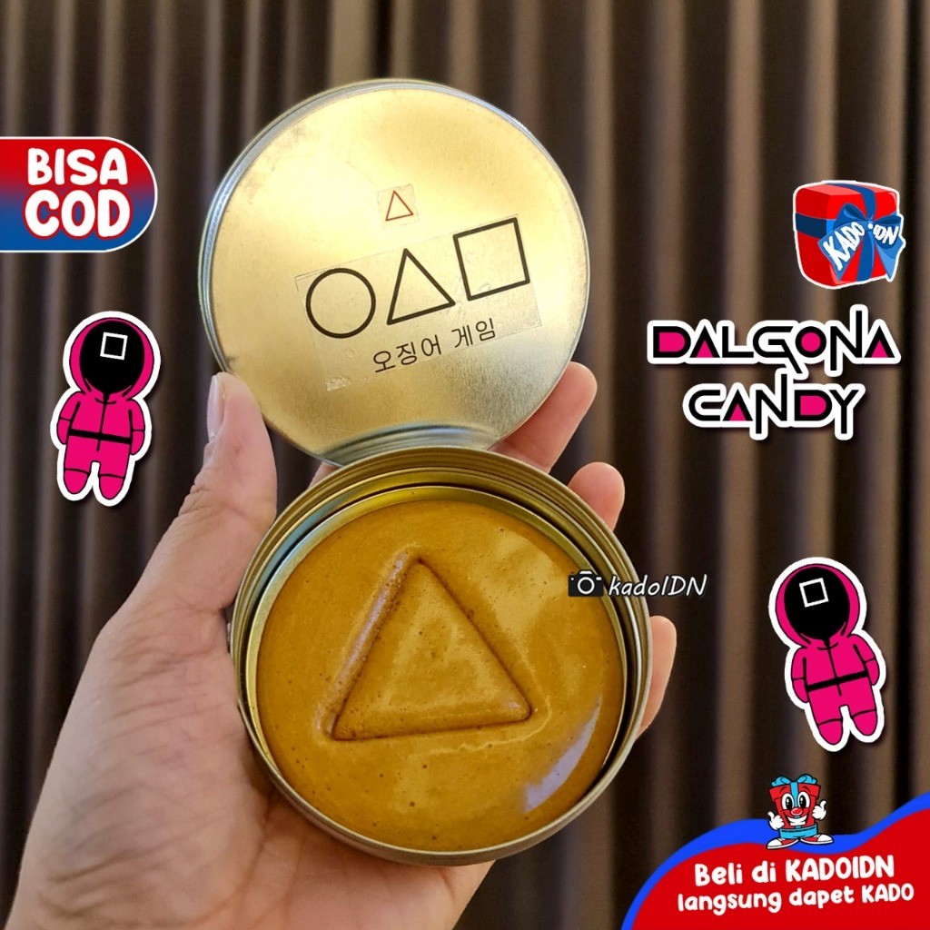Jual [SPECIAL] Permen Dalgona CAN Sequid gem Pre-Order AL52 | Shopee ...