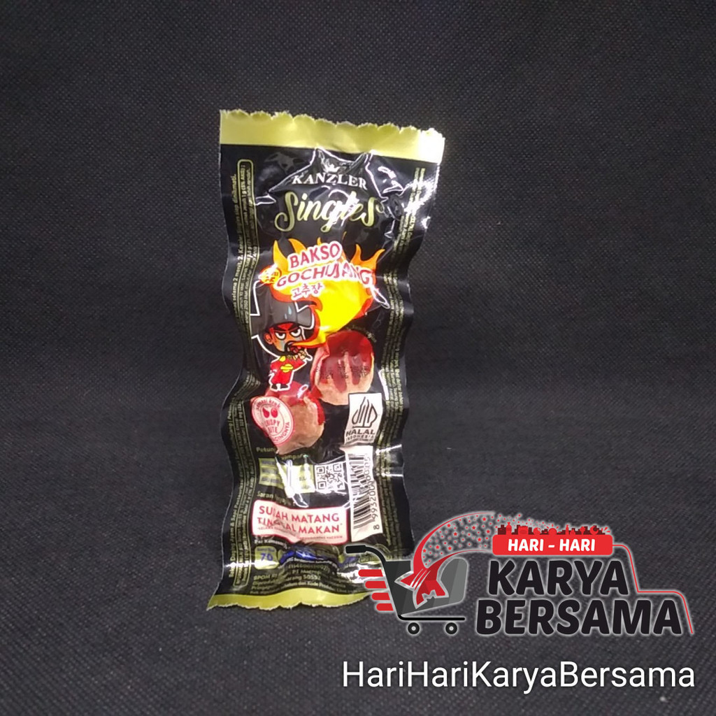Jual KANZLER SINGLES BAKSO GOCHUJANG LEVEL15 55GR | Shopee Indonesia