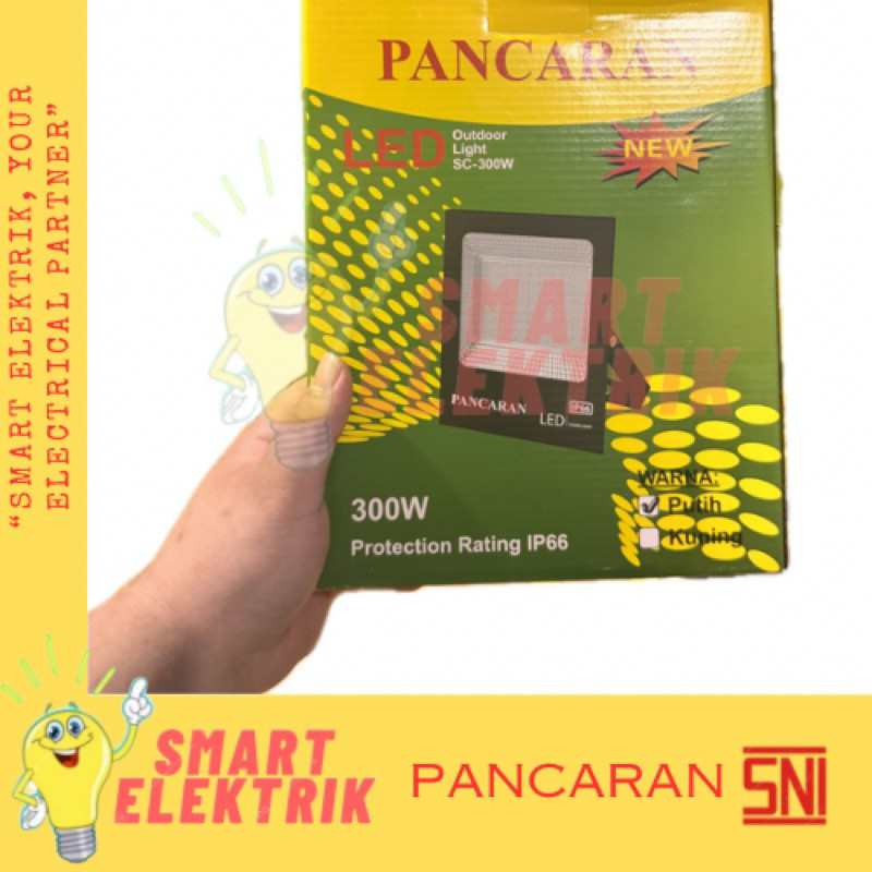 Jual Lampu Sorot LED Pancaran 300w FloodLight Pancaran 300w | Shopee ...