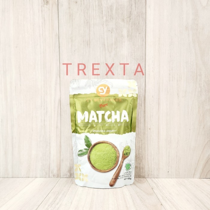 Jual CY Pure Matcha Powder Original Japan - 100G | Shopee Indonesia