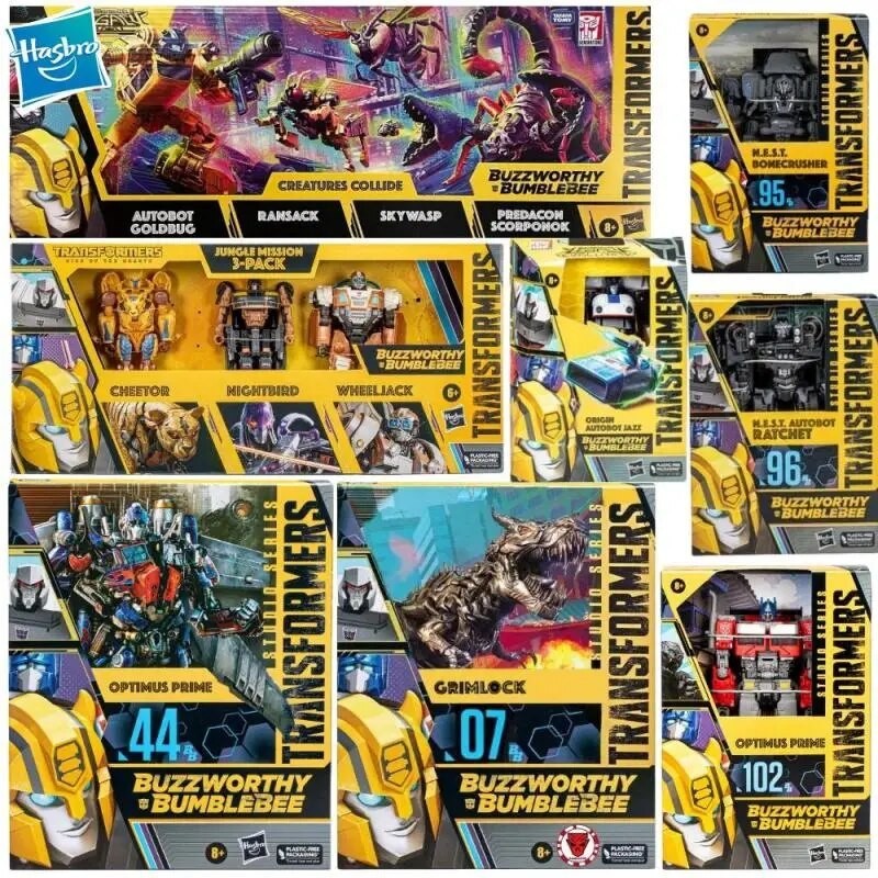 Jual Hasbro Transformers Buzzworthy Bumblebee Studio Series 102 Optimus Prime SS07 Grimlock ...