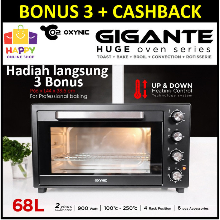 Jual Original OXYNIC Oven Listrik Besar GIGANTE Huge Electric Oven ...