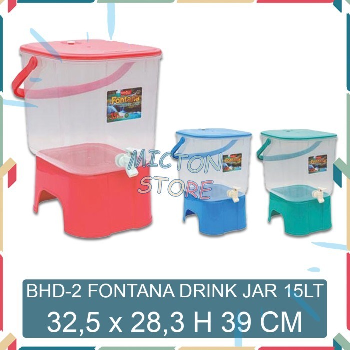 Jual MICTON Lion Star Basic Home BHD-2 Fontana Drink Jar 15Lt Dispenser Air | Shopee Indonesia