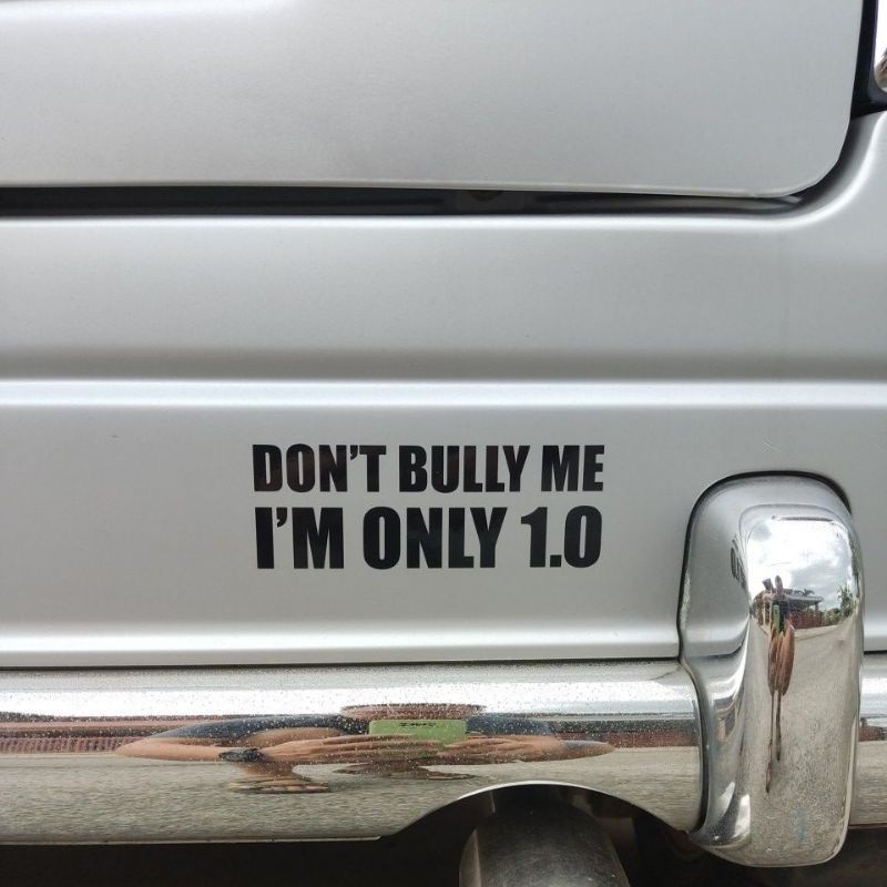 Jual Stiker Bodi Mobil Dont Bully Me Stiker Body Mobil Dont Bully Me ...