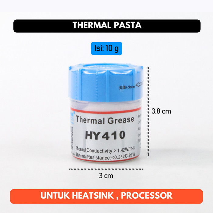 Jual Thermal Paste Termal Pasta 10gr 10 gram Heatsink CPU Prosesor IC ...
