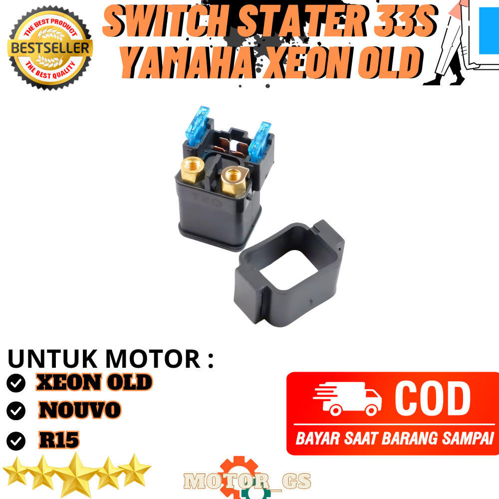Jual Switch Starter 33S Motor Yamaha Xeon / Nouvo / R15 - Bendik ...