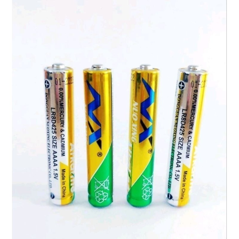 Jual Baterai A4 / AAAA / E96 merek Alkaline / A4 Teknox (Harga PER 1PCS ...