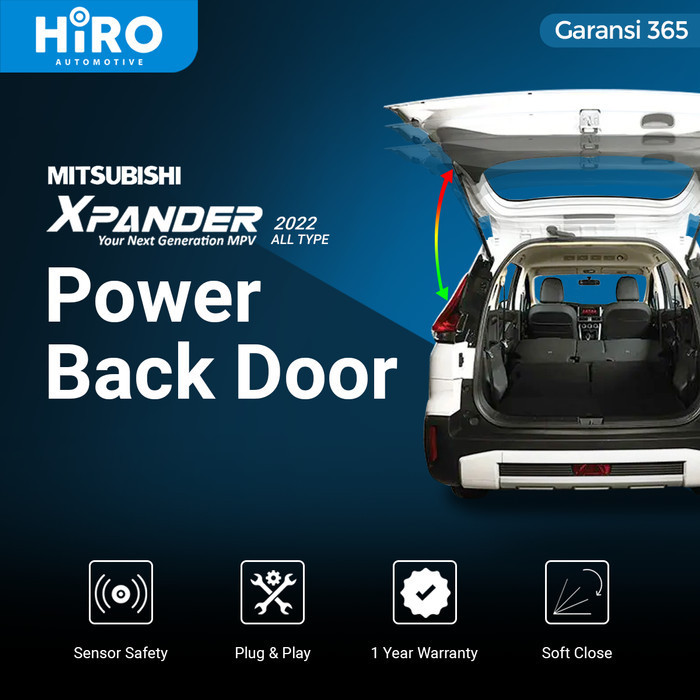 Jual HiRO Power Back Door - Honda Xpander 2022 - Premium Power Back ...