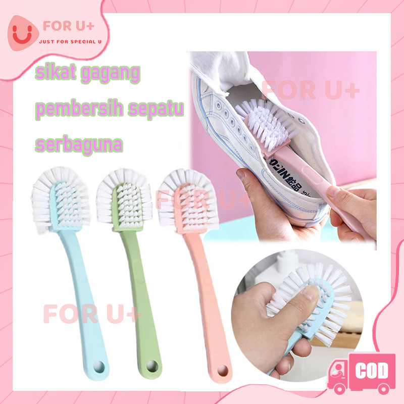 Jual Dua Sisi Multifungsi Sikat Sepatu / Sikat Pembersih WC Closet ...