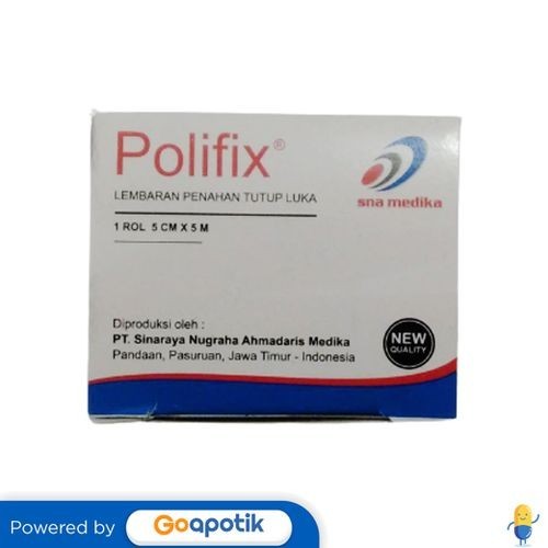 Jual Polifix Plester Tutup Luka 5 Cm X 5 M Rol | Shopee Indonesia