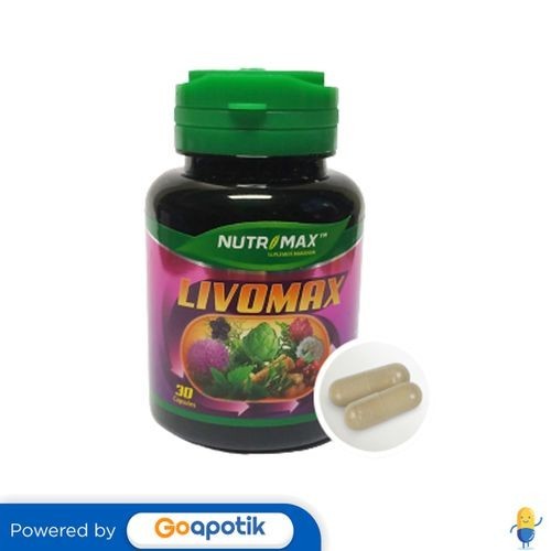 Jual Nutrimax Livomax Botol 30 Kapsul | Shopee Indonesia