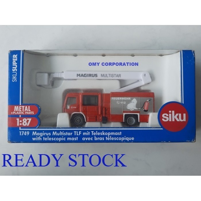 Jual Siku alat berat truck Magirus Multistar TLF with Telescopic mast ...