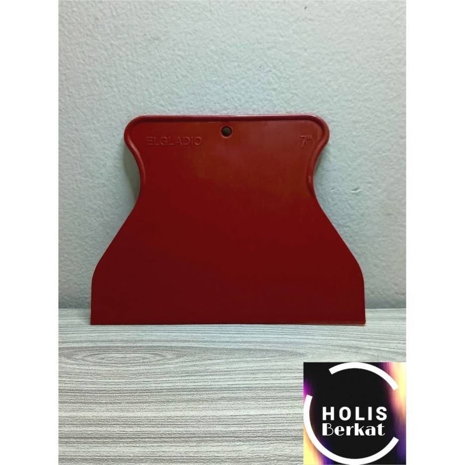 Jual Scrap Scraper Plastik Skrap PVC 7" Kape Cape Plastik 7 Inch ...