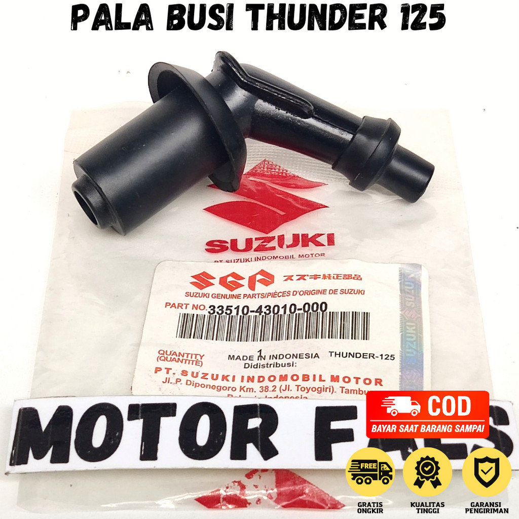 Jual Tutup Busi Thunder 125 / Kepala Busi Thunder 125 / Topi Busi ...