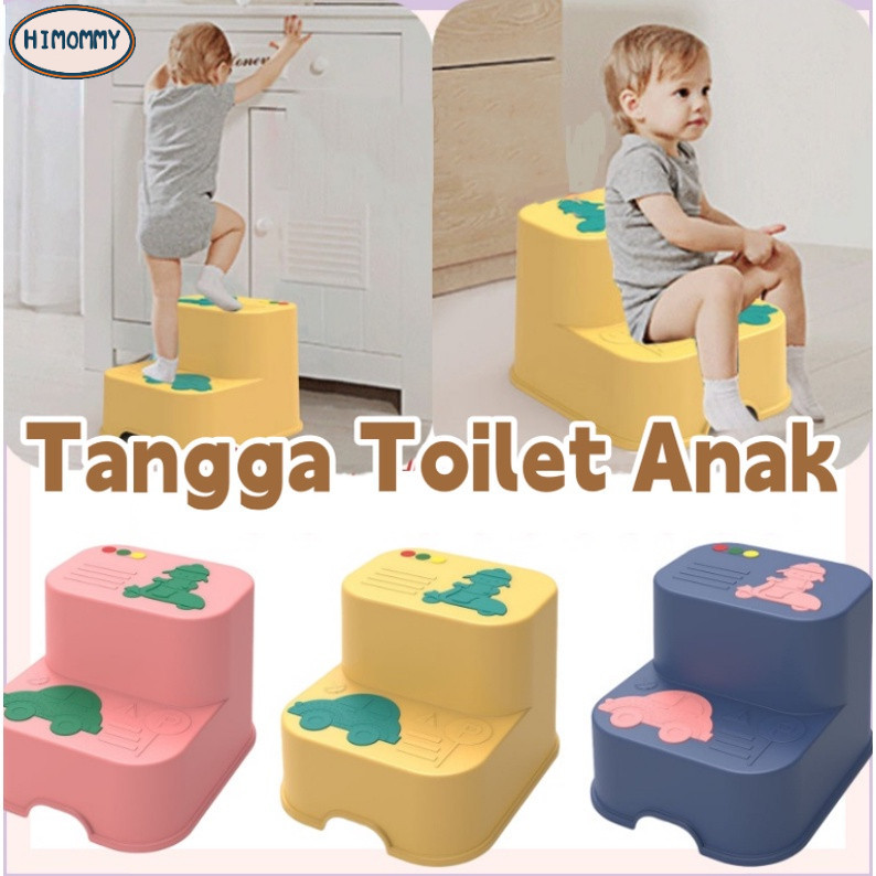 Jual Bangku Pijakan Kaki Anak Anti Slip Stepstool / Tangga Toilet Anak ...